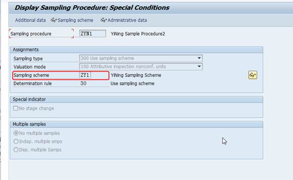SAP QM Dynamic Modification Rule & Sample Scheme & Sampling Procedure关系 ...