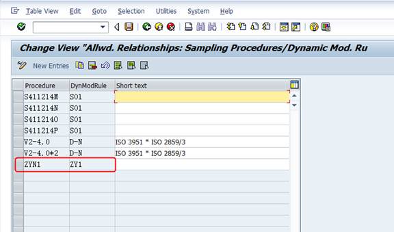 SAP QM Dynamic Modification Rule & Sample Scheme & Sampling Procedure关系 ...