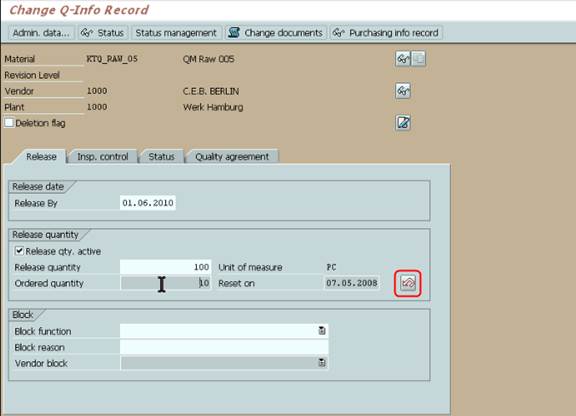 SAP QM Quality Info Record中'reset'按钮的作用？-CSDN博客