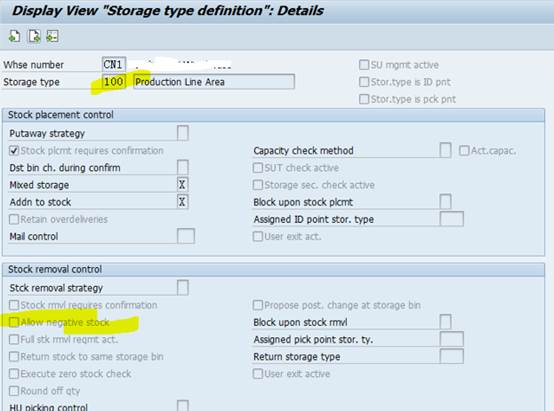 SAP WM Storage Type下不允许负库存的设置-CSDN博客