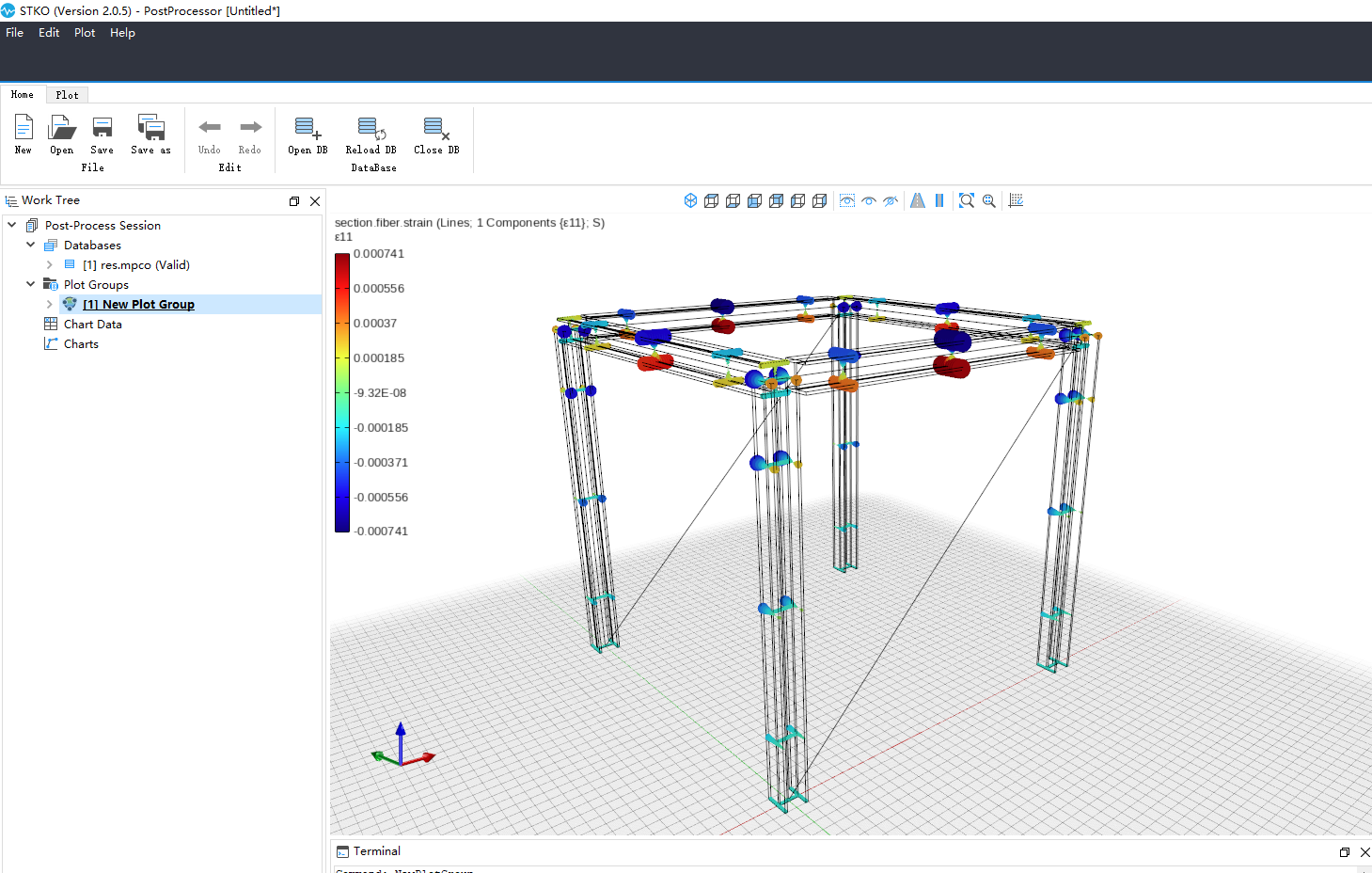 无需TCL编程能力，STKO带你轻松玩转OpenSEES_心尘轩OS有限元的博客-CSDN博客