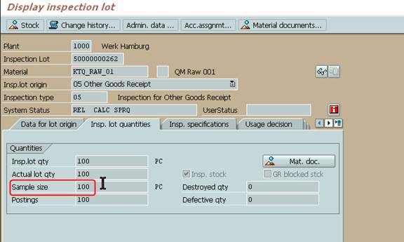 SAP QM Sample Type - 100% inspection-CSDN博客