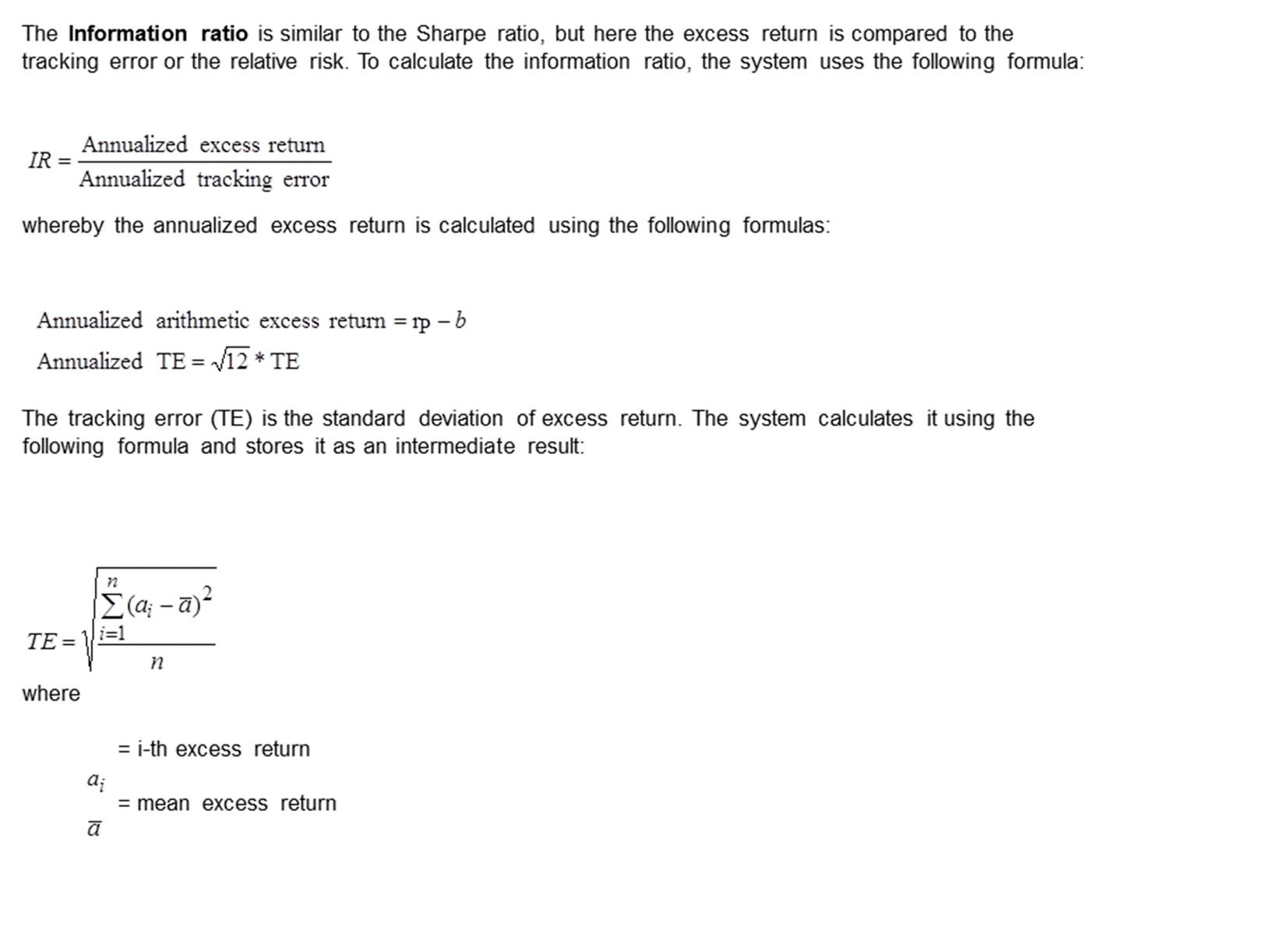 SAP Portfolio Analyzer信息比率（Information Ratio）-CSDN博客