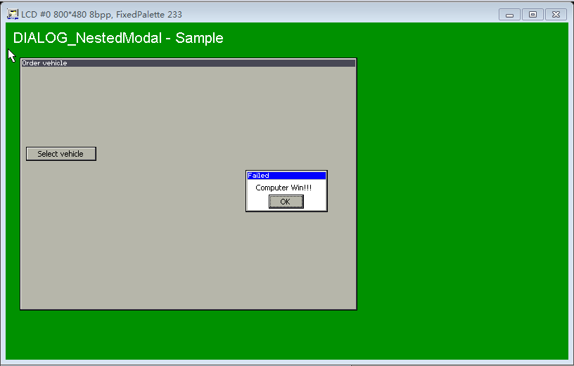 [ucgui] 对话框4——模式消息窗口-CSDN博客
