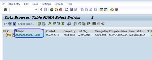 SAP MM 物料编号在SE16+MARA表里显示不一致之对策-CSDN博客