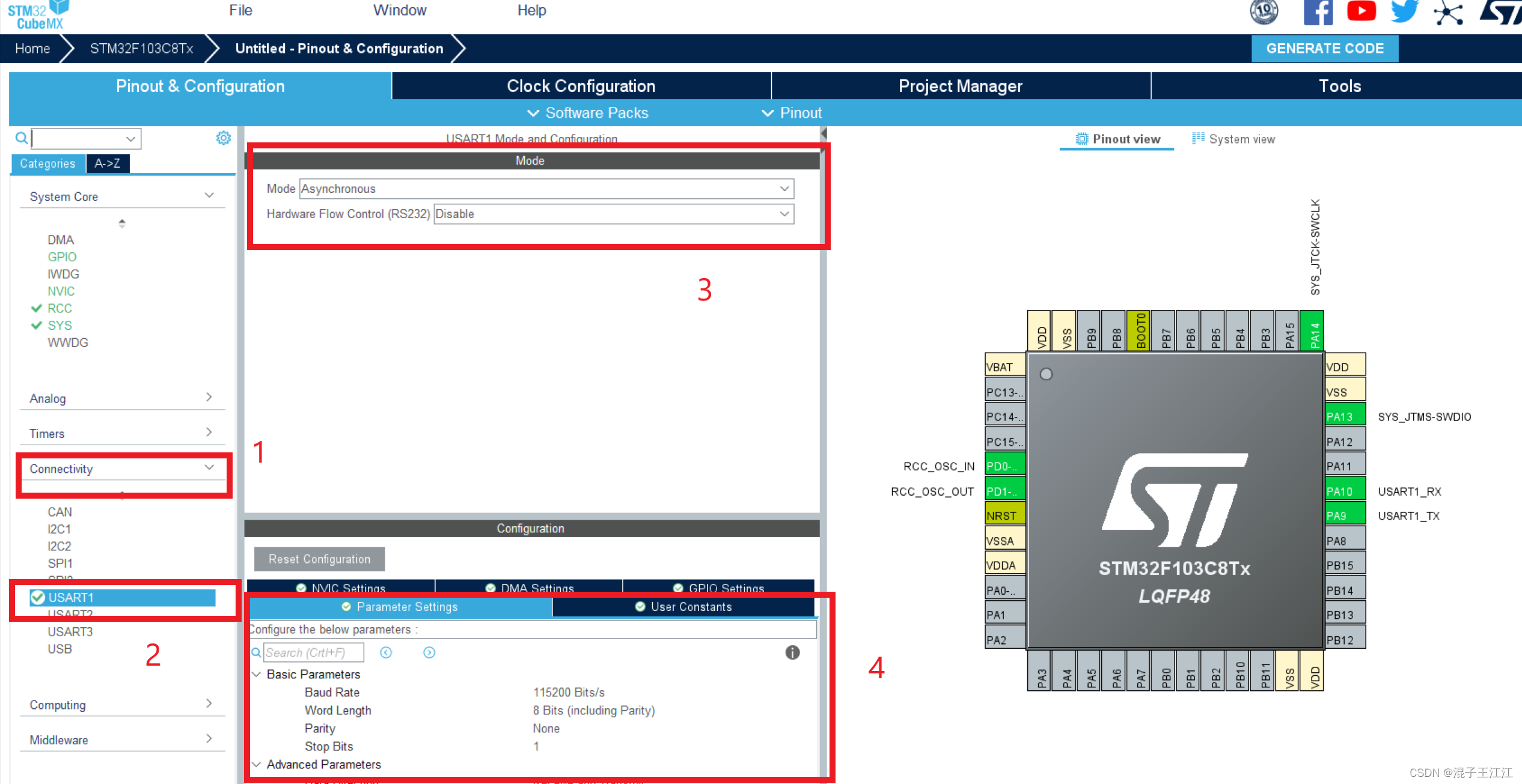 将uc/OS移植到stm32F103上实现LED灯和串口操作_stm32f103rc按键控制led且同时控制串口的输出-CSDN博客