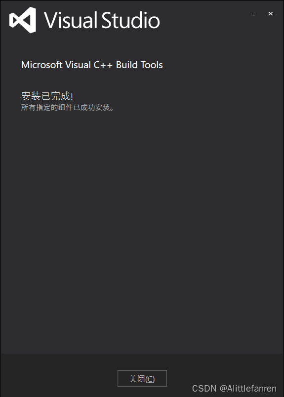 安装detectron2时，报错error: Microsoft Visual C++ 14.0 or greater is required._windows安装c++ 14.0-CSDN博客