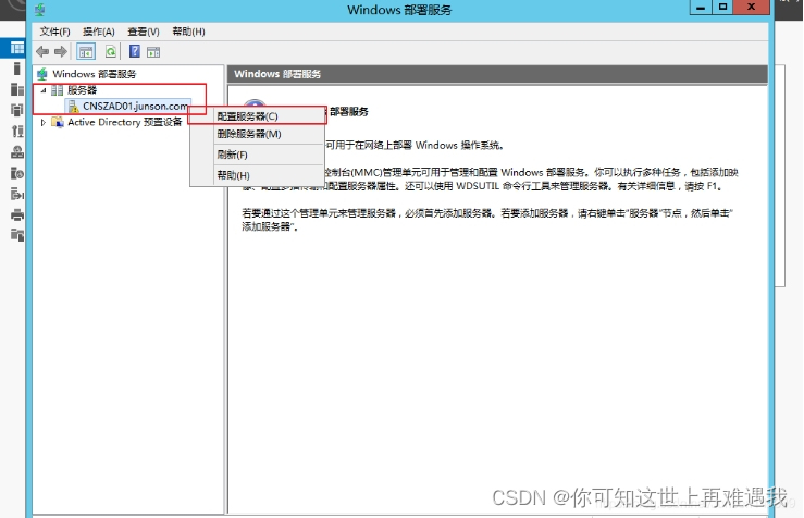 搭建WDS（Windows部署服务）_windows部署服务器搭建-CSDN博客