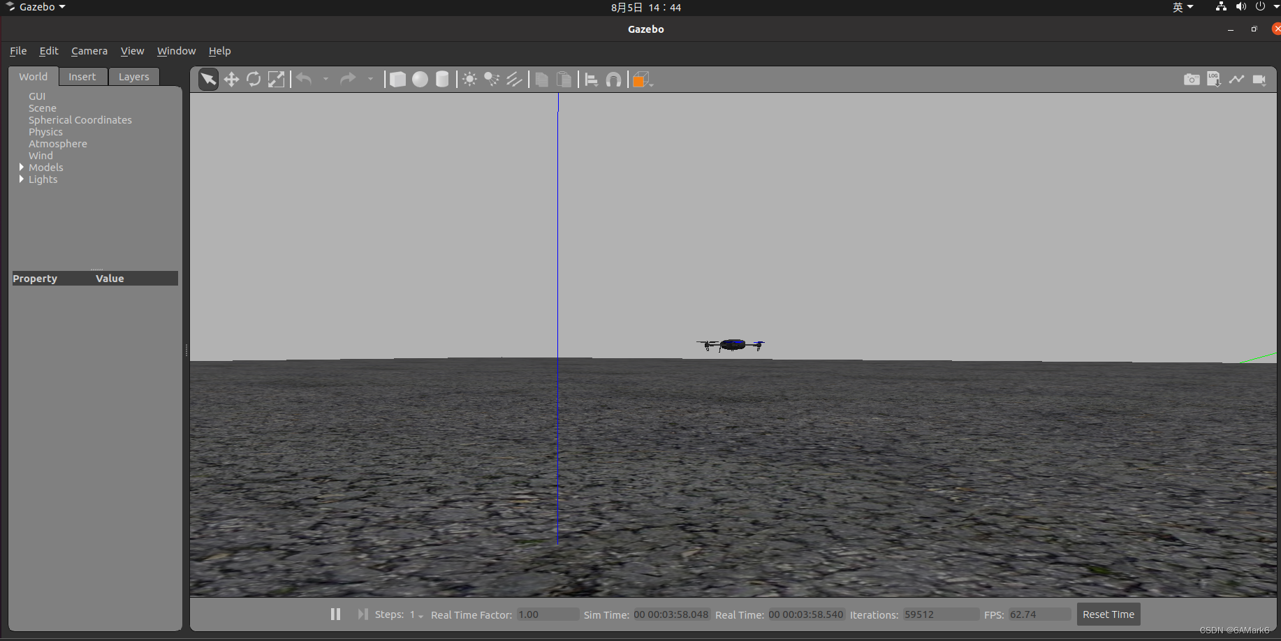 Px4环境搭建以及Gazebo仿真测试（Ubuntu20.04）(有换源教程)_px4 gazebo仿真环境搭建-CSDN博客