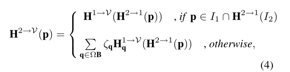 【论文精读】Constructing Image Panoramas using Dual-Homography Warping-CSDN博客