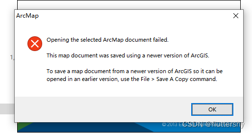 Arcmap高低版本互传-降级保存_gis高版本另存低版本无法引用源图层-CSDN博客