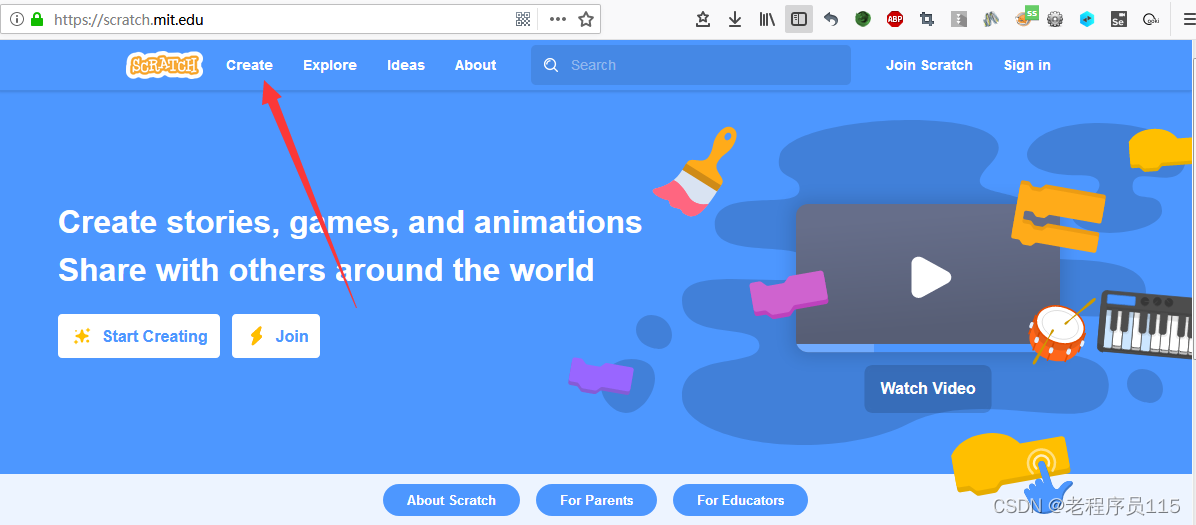 scratch3.0入门_scratch网页版3.0-CSDN博客