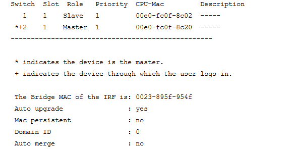 华三IRF原理及配置_irf mode normal-CSDN博客
