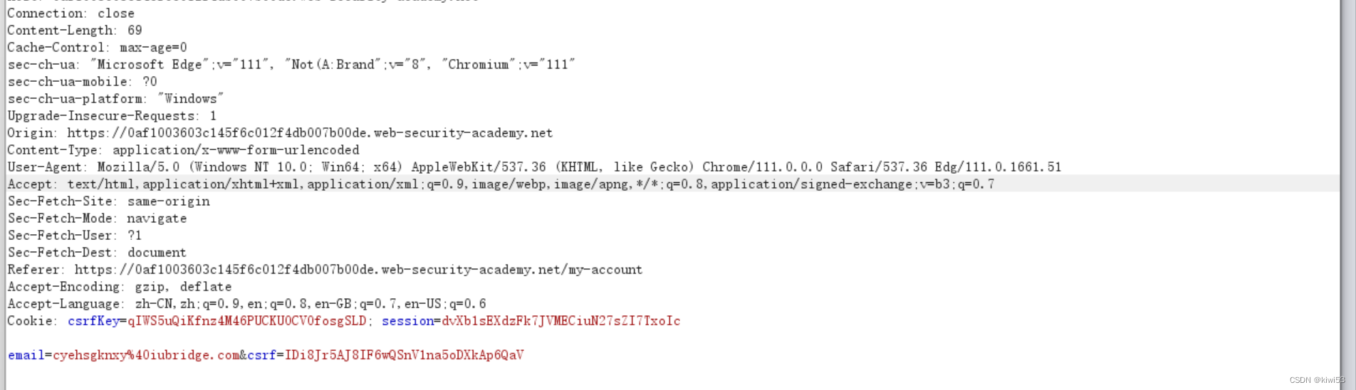 靶场：csrf绕过手法1（session验证相关）_csrf where token is tied to non-session cookie-CSDN博客