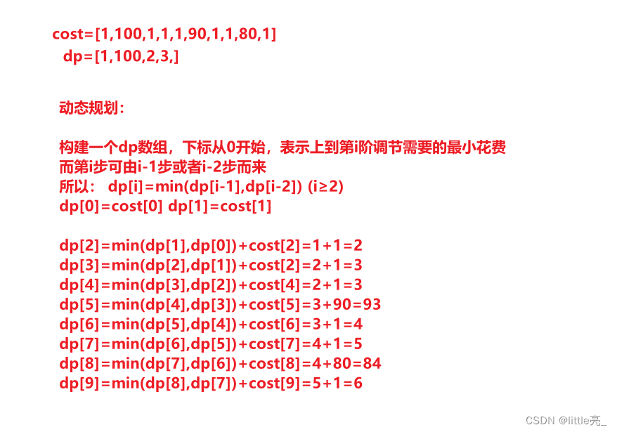 最小花费爬楼梯爬楼梯 Cost Csdn博客 