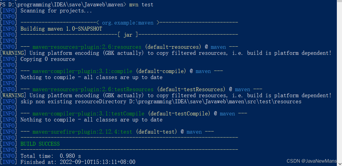 解决Maven bug：为什么mvn test执行后控制台不输出测试结果呢？_maven运行没有输出结果咋回事-CSDN博客