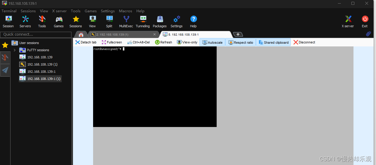 远程 -- MobaXterm的安装与使用_mobaxterm vnc-CSDN博客
