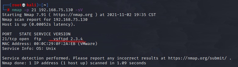 使用kali-linux通过笑脸漏洞获取目标靶机最高权限_控制台连接6200端口,获得shell,输入whoam-CSDN博客