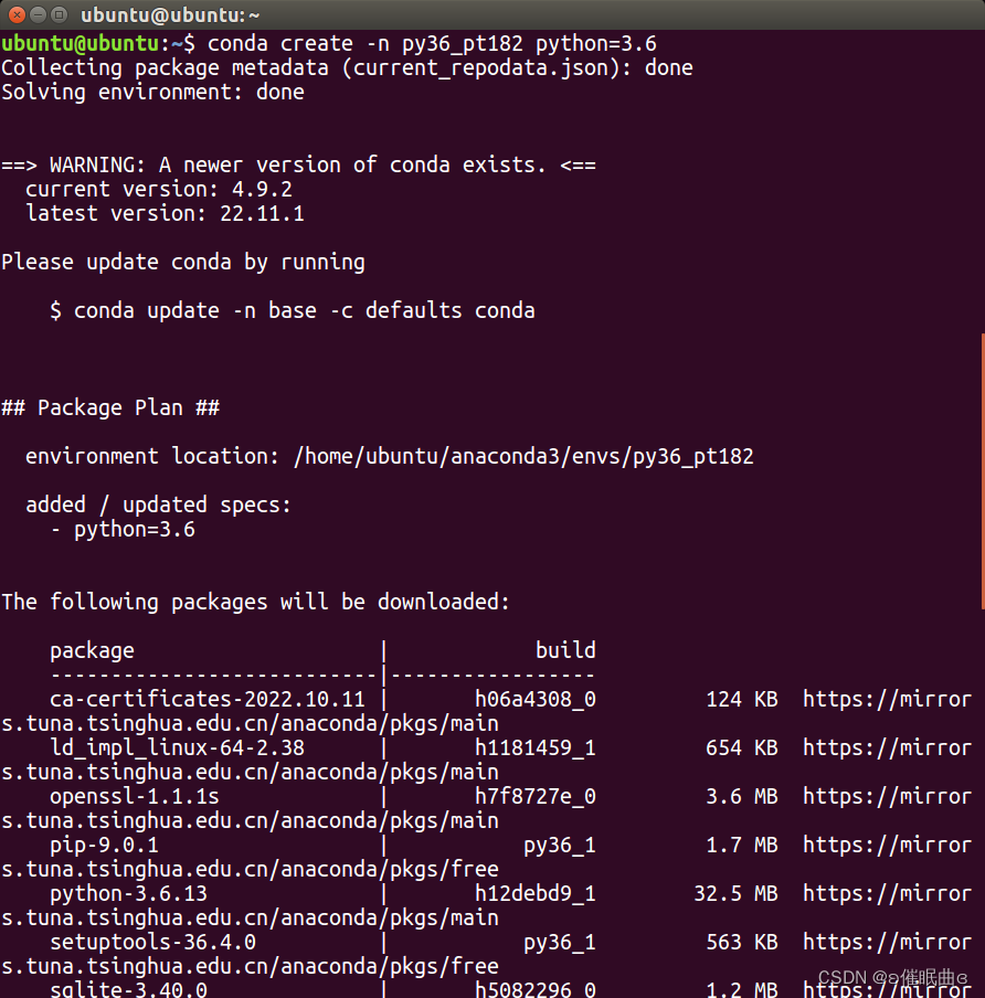 Ubuntu安装pytorch1 8 2 Csdn博客