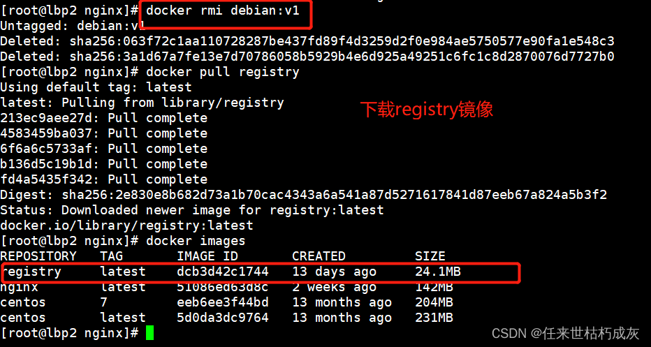 Docker 搭建本地私有仓库 Docker本地新建私有仓库 Csdn博客