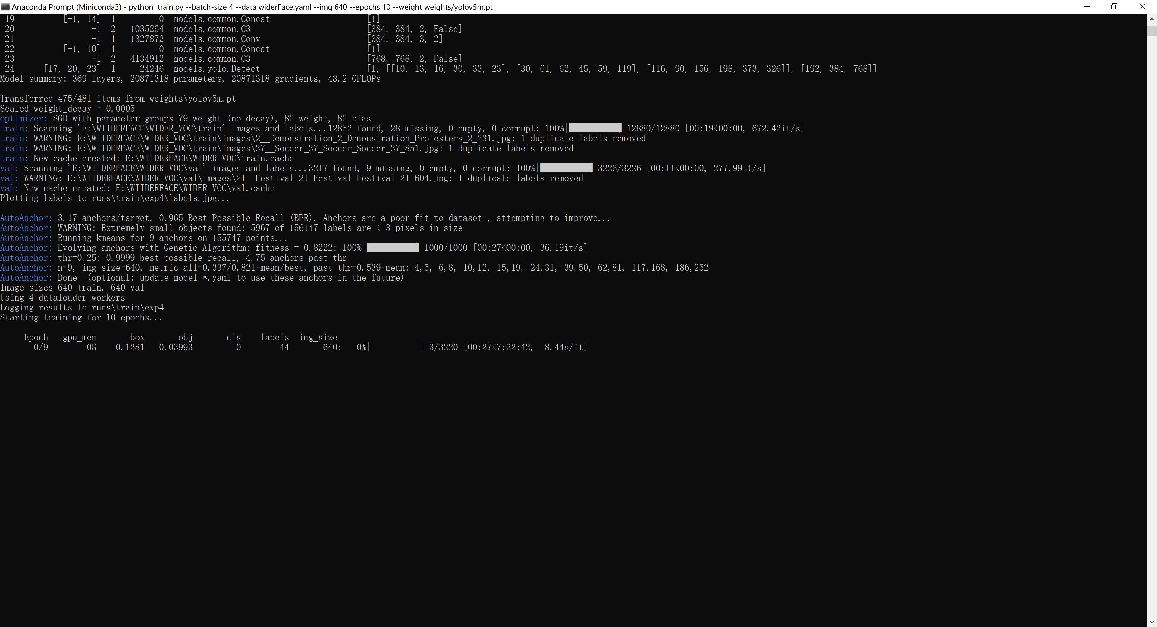 【深度学习】【Python】【Widerface数据集】 转VOC格式，VOC 转YOLOv5格式，YOLOv5训练WiderFace数据集，检查yolo labels对不对 ...