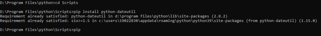 Python 安装第三方库方法_pip install dateutil-CSDN博客