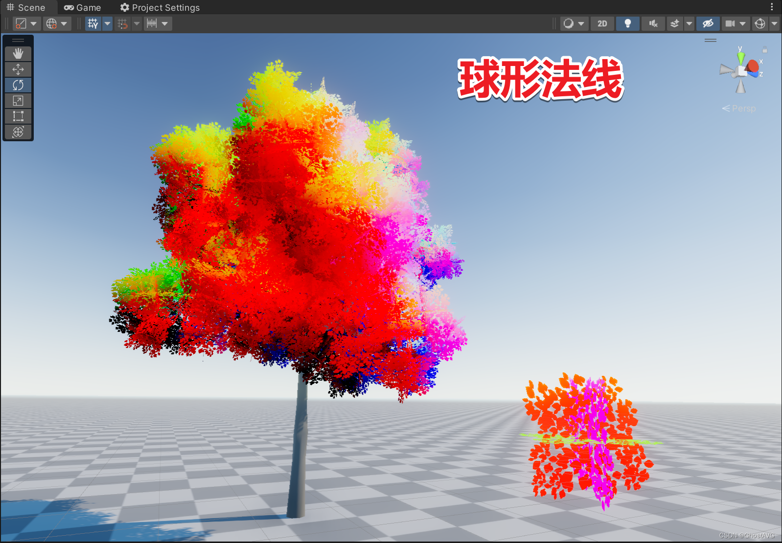 Houdini-URP-风格化树木_houdini烘焙球形法线-CSDN博客