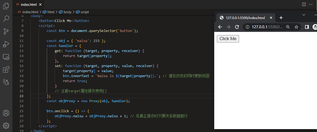 前端笔记:使用proxy实现响应式和双向数据绑定es Proxy 双向绑定数组 Csdn博客 2425