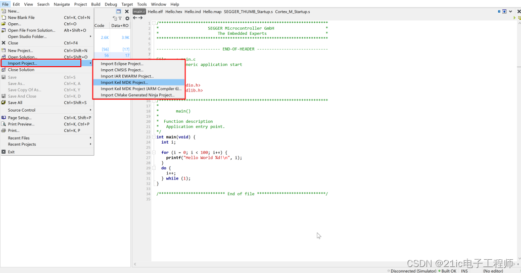 [MM32生态]在Windows下使用SEGGER Embedded Studio搭建MM32 MCU开发平台-CSDN博客
