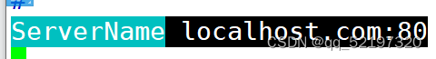 解决AH00558: httpd: Could not reliably determine the server‘s fully qualified domain name, using ...
