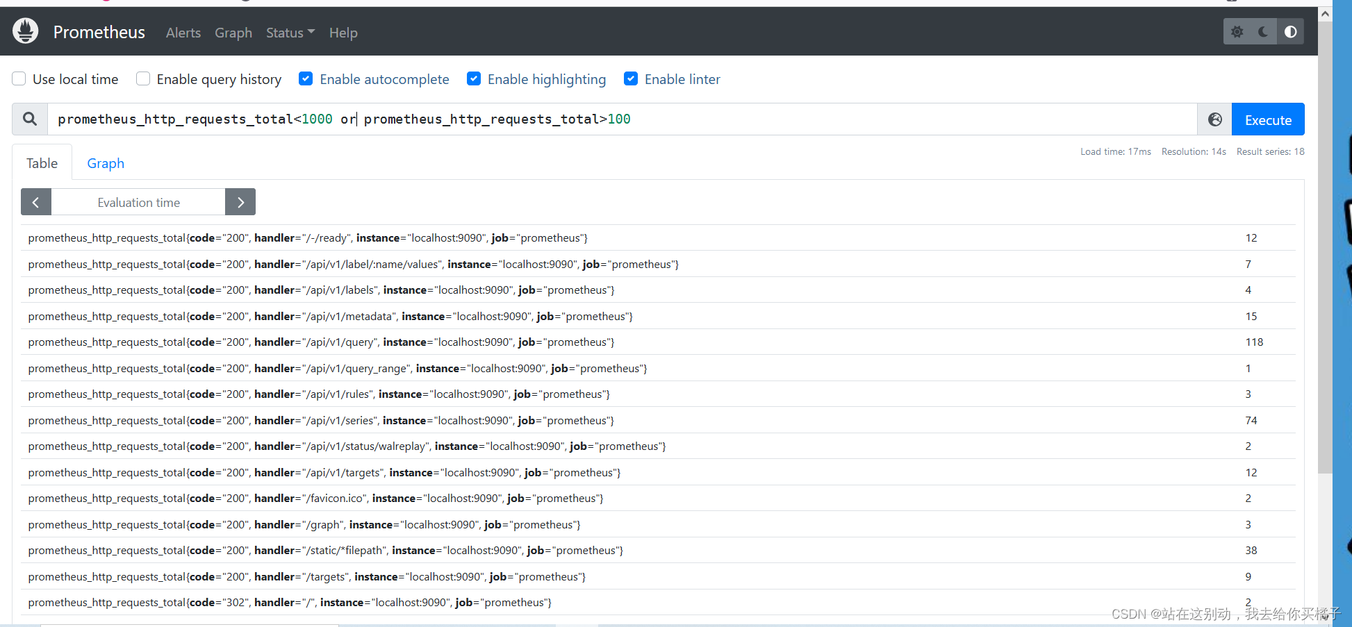 【云原生】Prometheus 之PromQL_prometheus promql-CSDN博客