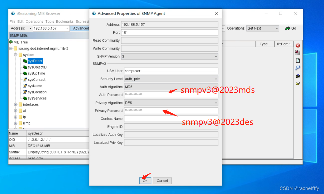 使用mib browser通过snmp v3协议访问服务器_mib browser snmpv3 连接-CSDN博客