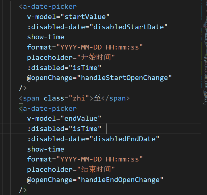 Ant design vue 的组件禁用属性 disabled_vue disabled在三中情况下禁用-CSDN博客