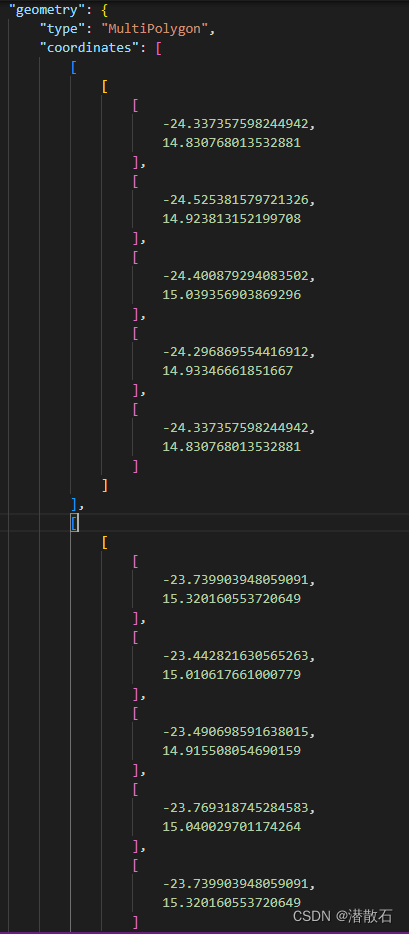 Highmaps的geojson地图数据文件投影坐标转为WGS84经纬度坐标_wgs84坐标系经纬度的geojson文件-CSDN博客