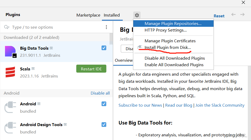 IDEA与Scala版本对应问题，Exception in thread “main“ java.lang.NoSuchMethodError: scala.Product.$init ...