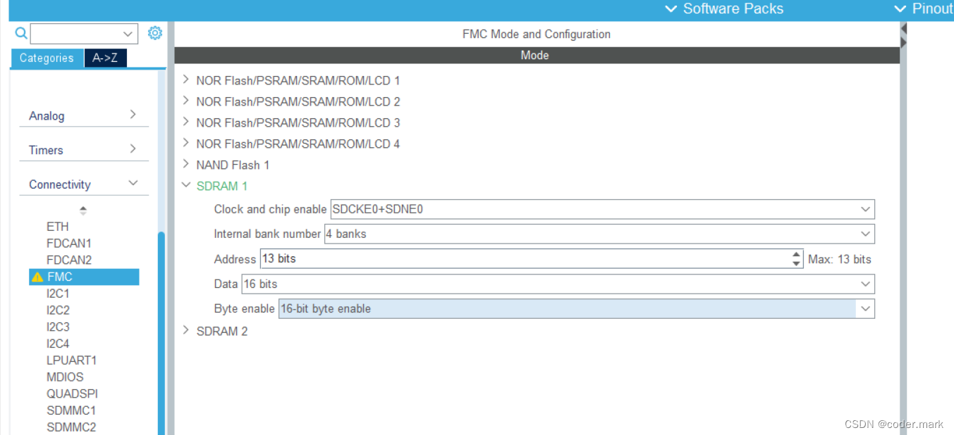 STM32CubeMX SDRAM的使用（二）_sdram timing-CSDN博客
