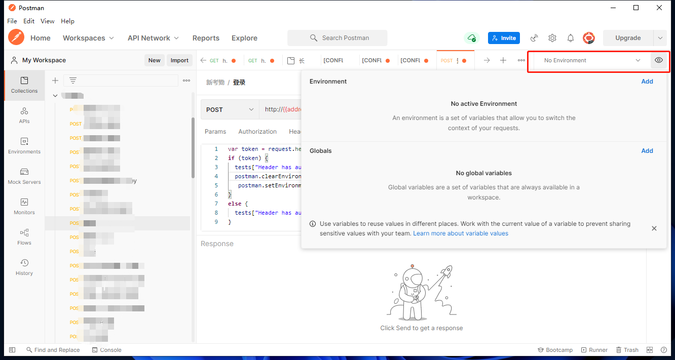 如何使用 Postman 登录后，自动填充 token_postman登录token-CSDN博客