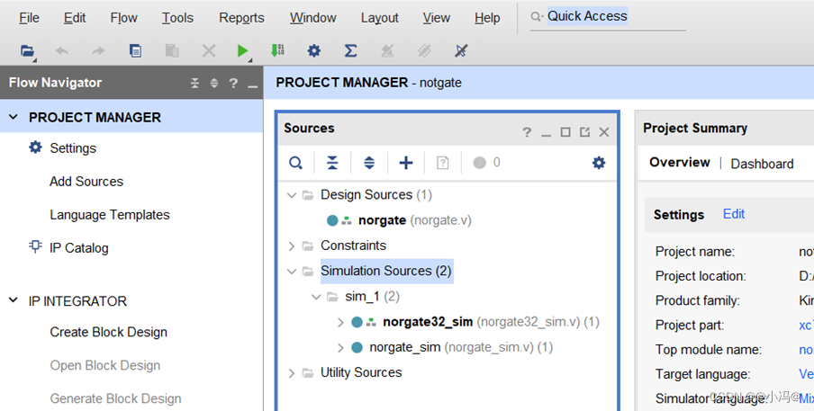 VIVADO 工具与 Verilog 语言之与门IP核设计之多种基本门电路的IP核_verilog中ip核-CSDN博客