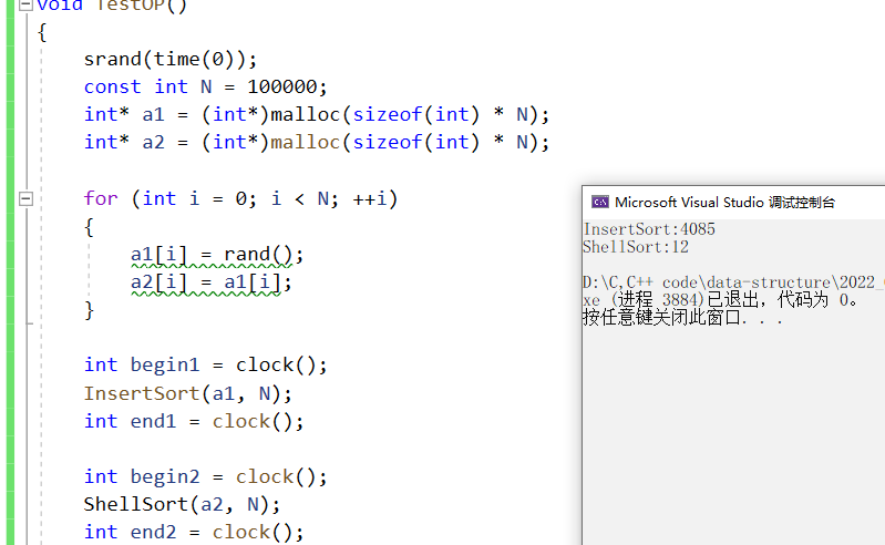 数据结构 手撕排序算法第三篇 希尔排序希尔排序时间复杂度 Csdn博客