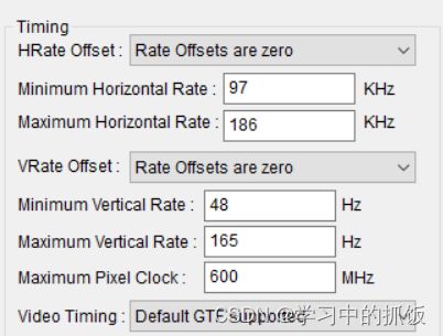 Monitor Range Limit_default gtf-CSDN博客
