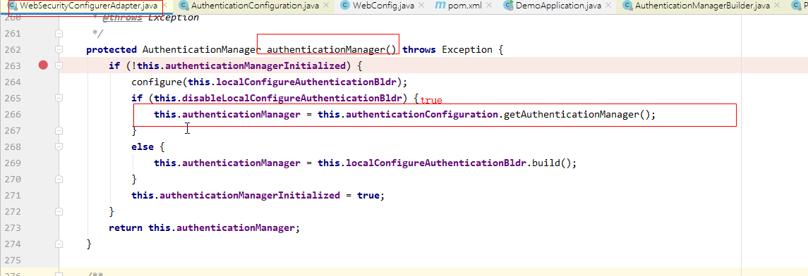 SpringBoot+Spring Security Customized AuthenticationManager initialization source code analysis ...