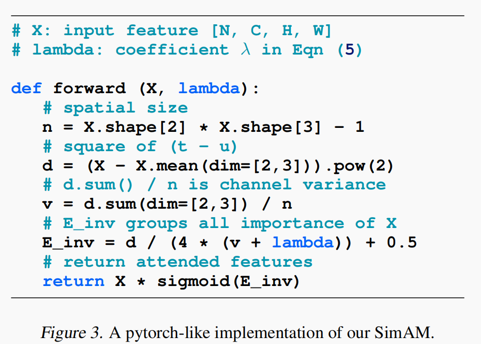 SimAM: A Simple, Parameter-Free Attention Module for Convolutional Neural Networks论文阅读-CSDN博客