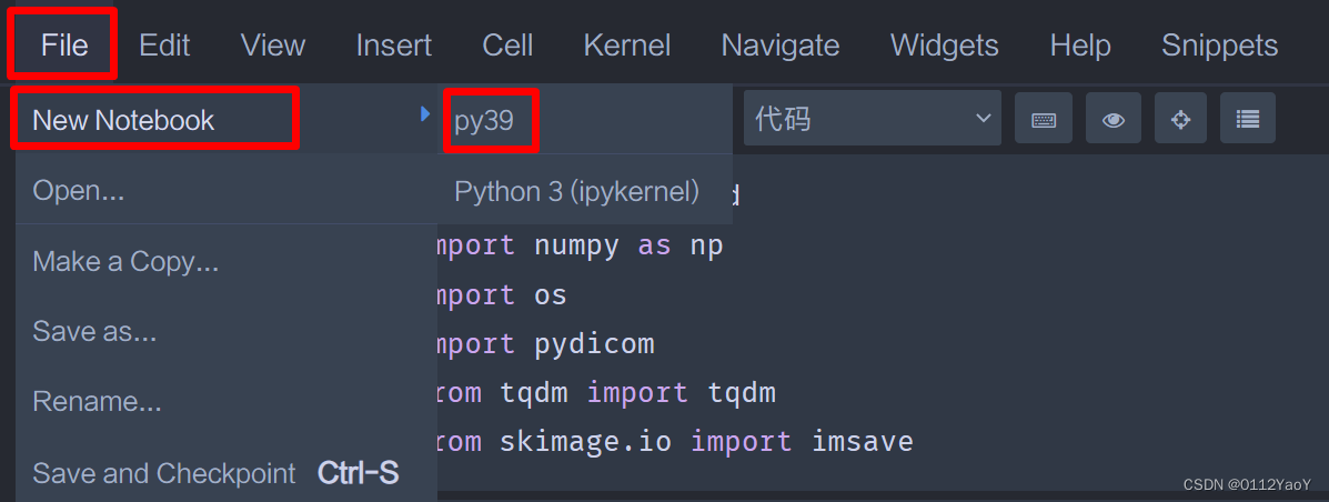 Jupyter Notebook切换虚拟环境_jupyter 切换虚拟环境_0112YaoY的博客-CSDN博客