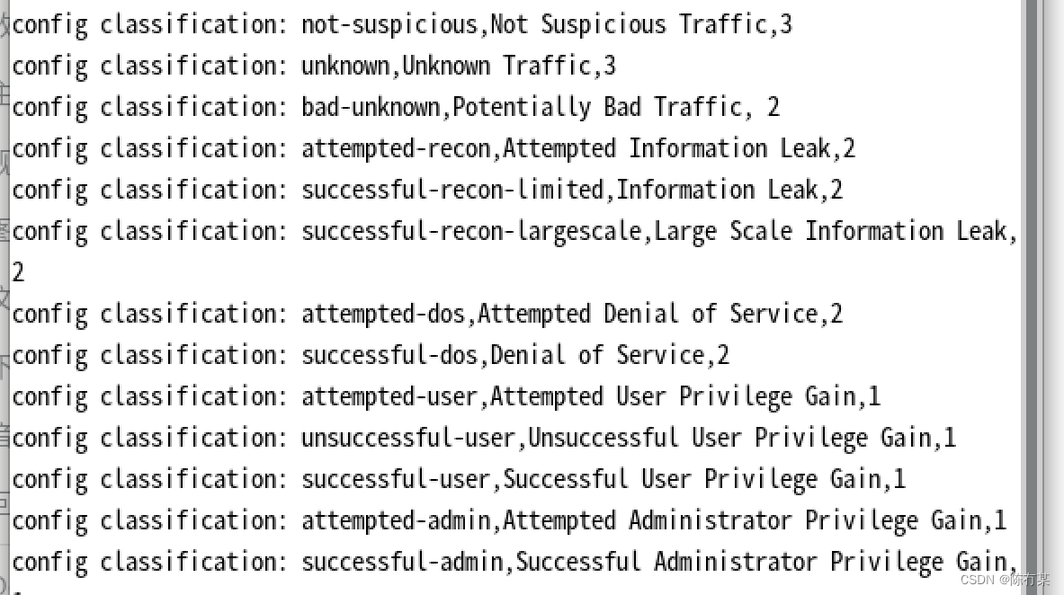 configuration File of Snort 详解snort配置文件_configurationfile文件解码器-CSDN博客