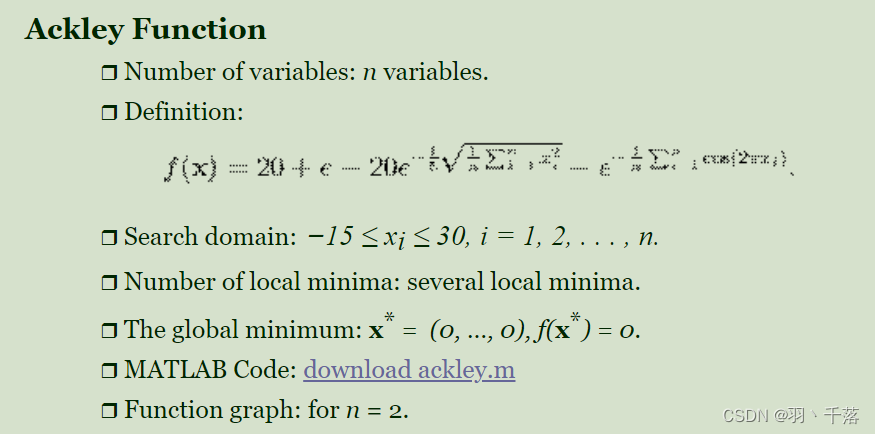 进化算法（GA）Python实现--以ackley函数为例-CSDN博客