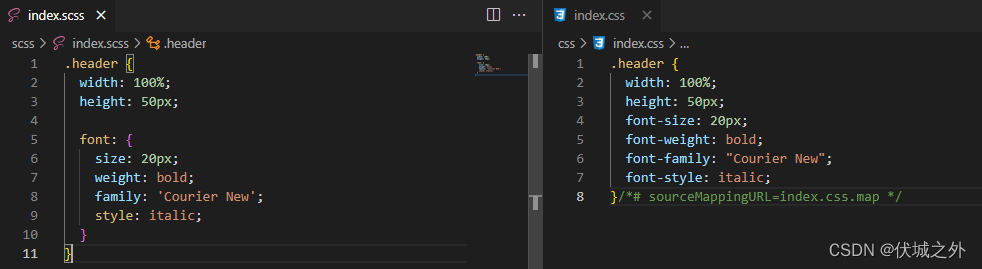 CSS - 预处理器SCSS_css scss-CSDN博客