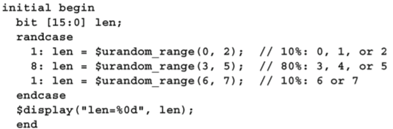 SystemVerilog----随机_systemverilog随机数-CSDN博客
