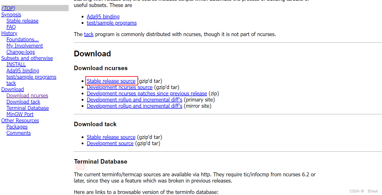源码包安装ncurses_ncurses-devel安装包-CSDN博客