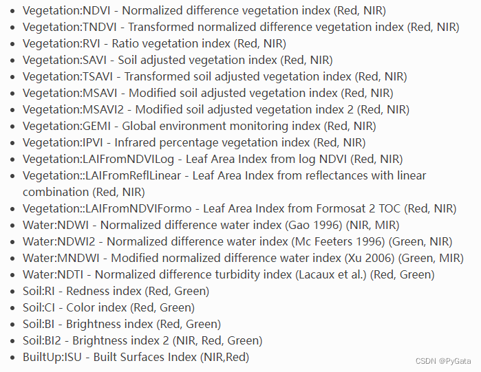 Orfeo ToolBox初探（二）Application介绍 and Python API调用_orfeo toolbox指南 中文版-CSDN博客