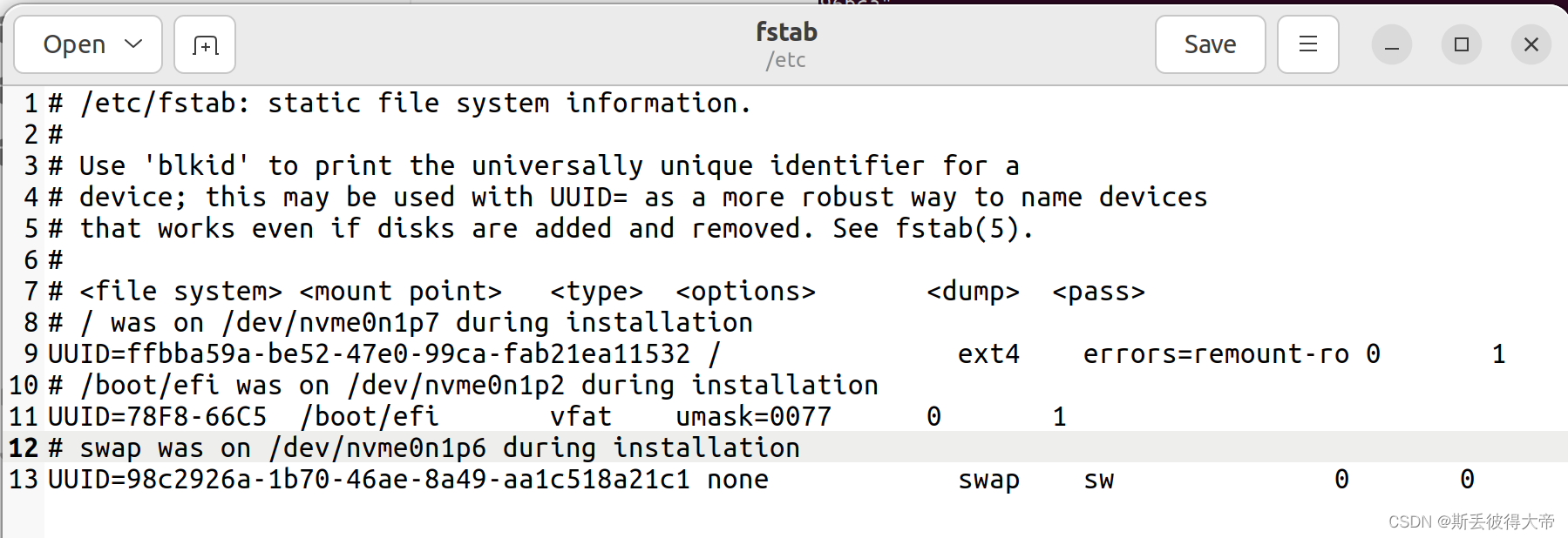 Linux_系统_问题解决：swap分区 & 开机启动慢 Slow boot: a start job is running for /dev/disk/by-uuid (1min 30s ...